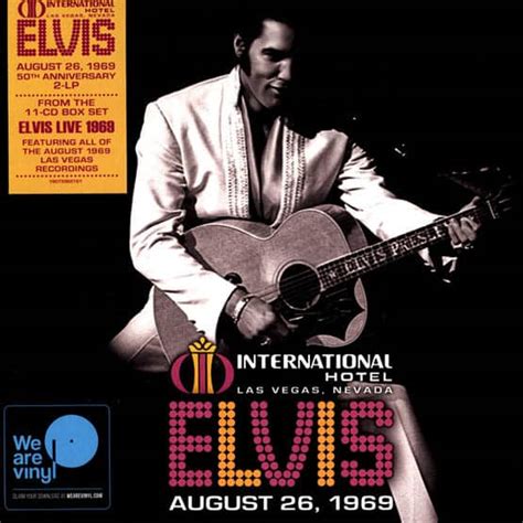 Presley Elvis Live At The International Hotel Las Vegas Nv August