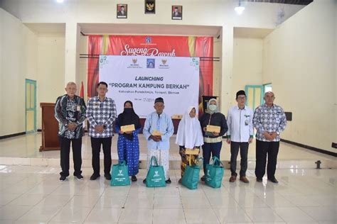 Entaskan Kemiskinan Danang Luncurkan Kampung Berkah Baznas
