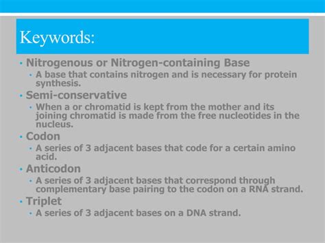 Dna And Rna Ppt
