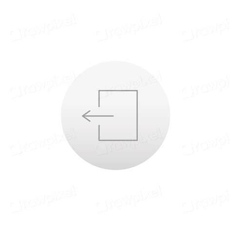 Vector Of Exit Door Icon Premium Vector Rawpixel