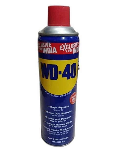 Liquid Blue Pidilite Wd 40 Rust Remover Spray Packaging Size 420g At