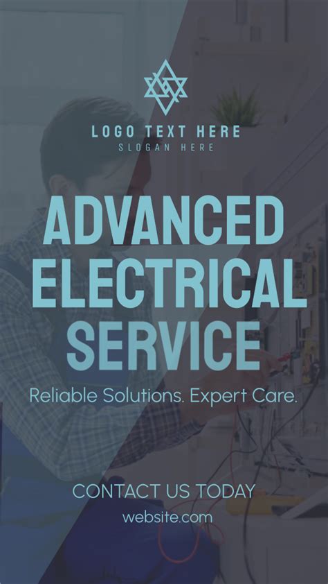 Advanced Electrical Experts Instagram Story Brandcrowd Instagram Story Maker