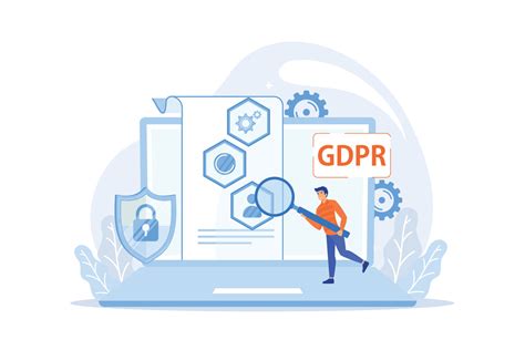 Gdpr And Cyber Security Confidential Database General Data Protection Regulation Personal