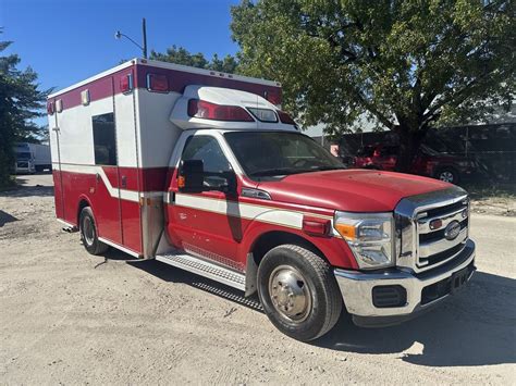 2015 Ford F 350 Super Duty Demers Type I Ambulance Adirondack Fire