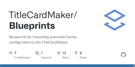 GitHub TitleCardMaker Blueprints Blueprints For Importing Premade