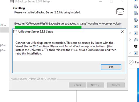 Issue Installing On Server UrBackup Discourse