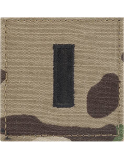 Us Army Ocp Velcro Rank Patch 1st Lieutenant 1lt Battlefield