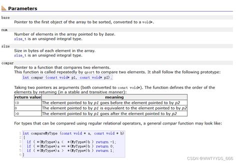 qsort函数的使用和模拟实现超详细 CSDN博客