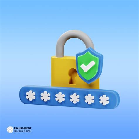 premium psd 3d security shield lock check mark