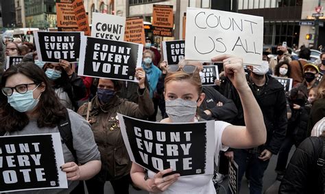 Us Election 2020 Protests Rock New York Other Cities Daily Post Nigeria