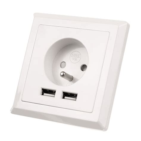 Priza Cu Doua Porturi Usb Alba Emag Ro