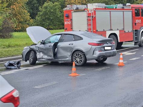 Wrocław Wypadek koło Lidla na Maślicach Ranna kobieta tuwroclaw
