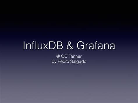 Influxdb And Grafana Pdf
