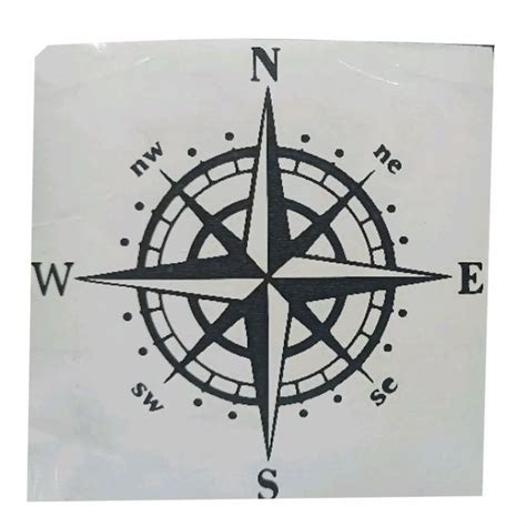 Compass Sticker For Bike For Car At ₹ 35piece In Ghaziabad Id