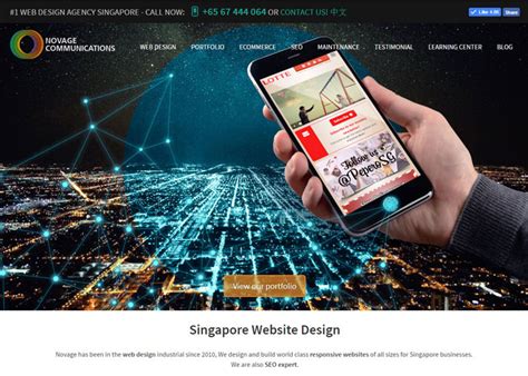 Novage Web Developer Singapore Aards Nominee