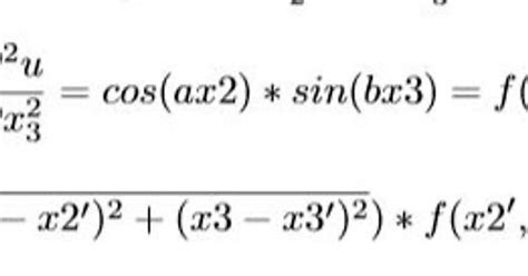 Solving The Two Dimensional Poisson Equation Using Greens Functions Differentialequations