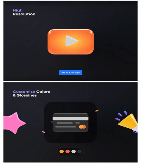 30个时尚有趣3D质感高清移动应用小图标icon素材C4D文件下载 琦美素材库让您的设计少走弯路