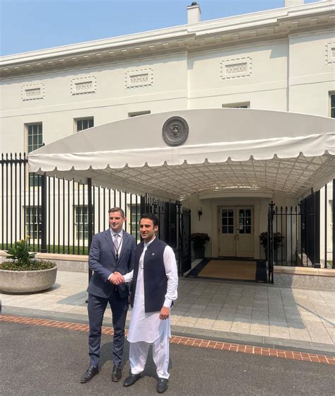 Bilal Bin Saqib Makes Historic Visit To White House Discusses Crypto Future With Us Officials
