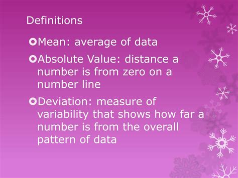 Ppt Mean Absolute Deviation Powerpoint Presentation Free Download