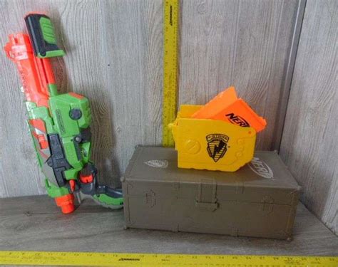 Nerf Gun Nerf Box And Misc Dunker Auction