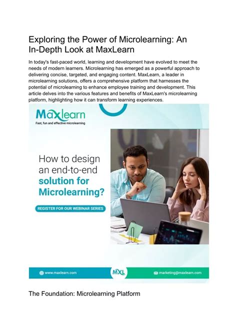 PPT - Exploring the Power of Microlearning_ An In-Depth Look at ...