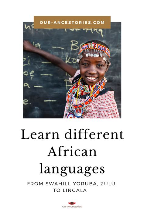 Learn Some New Words In Swahili Yoruba Lingala And Zulu Artofit