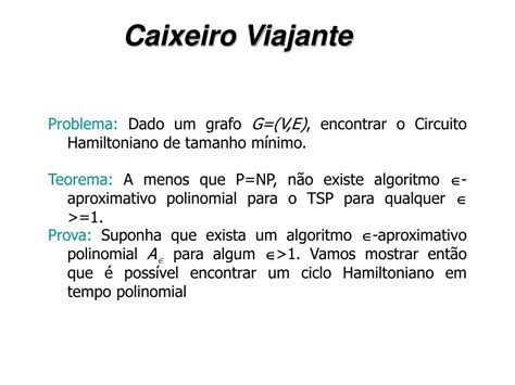 Ppt Caixeiro Viajante Powerpoint Presentation Free Download Id5820953