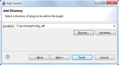 SDK Quickstart UDig RC Developers Guide SDK Quickstart UDig RC Developers Guide
