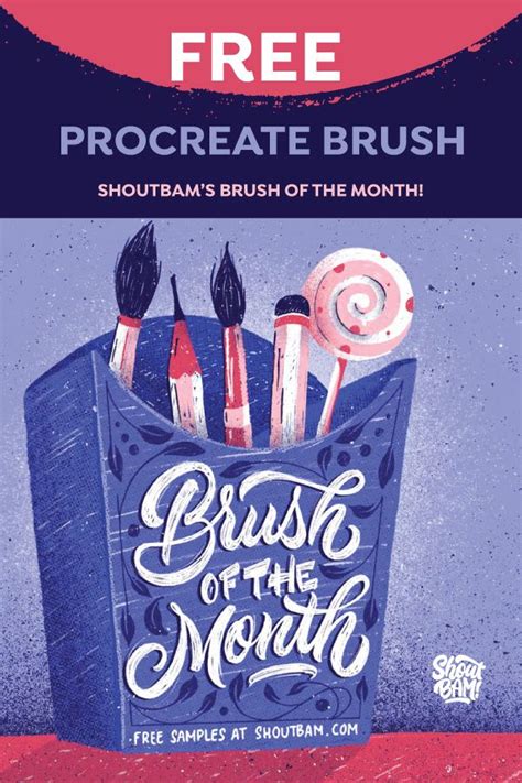 free procreate brush for brush lettering artofit