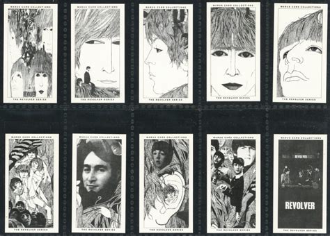 Warus ‘the Beatles Revolver Series Complete Set 1998 Cardhawk