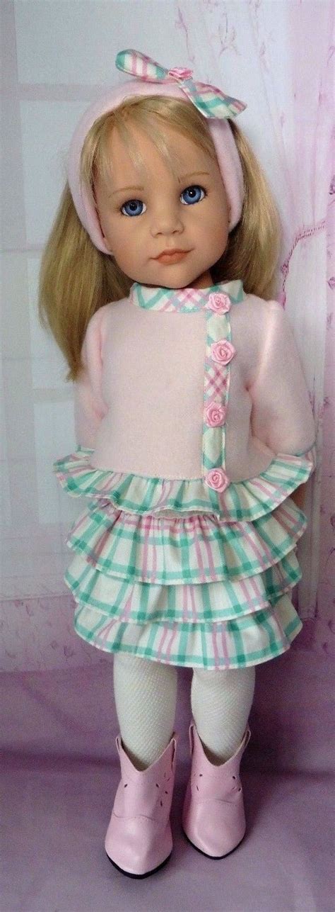 Pixies Hand Made4 Piece Outfit Compatible With Gotz Hannah 18 Ins