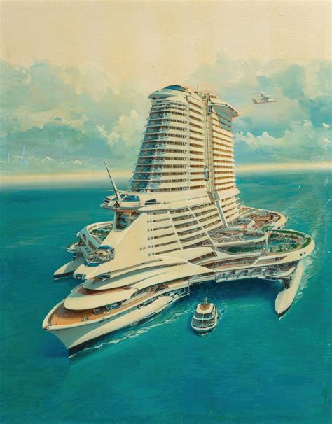 Hovering Barge Design R Imaginaryfuturism