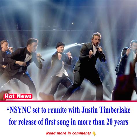 Nsync Set To Reunite With Justin Timberlake For Release Of First Song