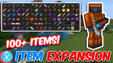 ITEM EXPANSION Addon Pack Bedrock MCPE Xbox Minecraft YouTube