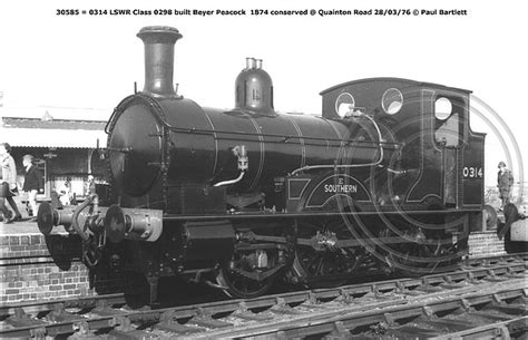 Paul Bartletts Photographs Br Steam Locomotives 30585 0314 Lswr