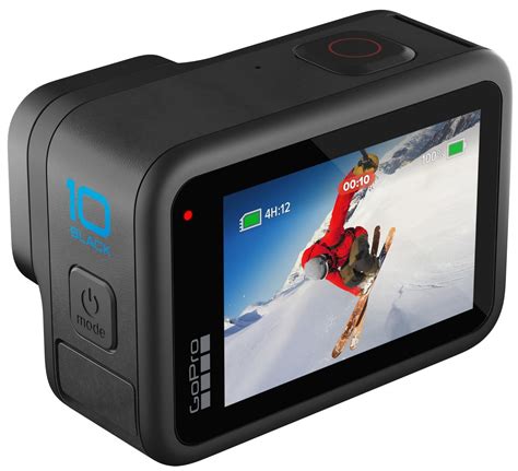 GoPro HERO10 Black - Waterproof Action Camera with Front LCD and Touch