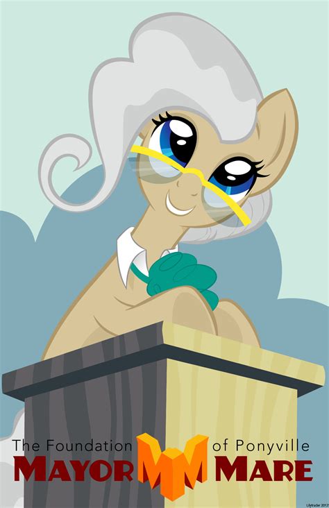 Mayor Mare Drawn By Lilytrader Bronibooru