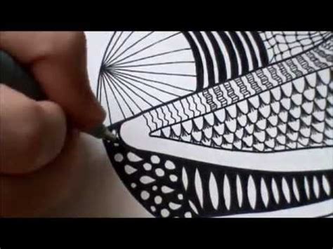 Zentangle How To Draw Patterns YouTube