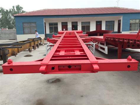 2axle Chassis Trailer