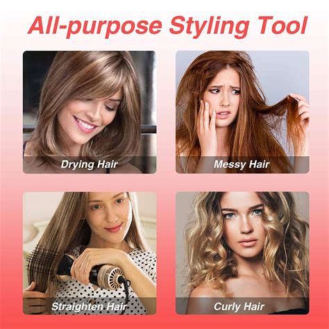 Beautimeter 3 In 1 Hot Air Brush Hair Dryer Ionic Volumizer For