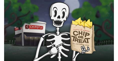 Chipotle Introduces Chip Or Treat Giving Fans Free Rewards All October Oct 6 2025