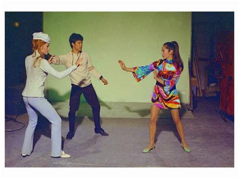 Bruce On The Wrecking Crew Set With Nancy Kwan And Sharon Tate In 1968 Sharon Tate Bruce