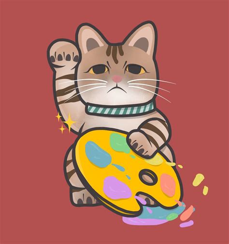 Grumpy Maneki Neko Collection Opensea