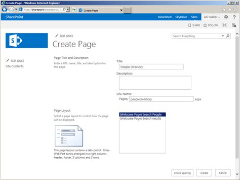 How To Create A Simple Sharepoint 2013 People Directory Sharepoint