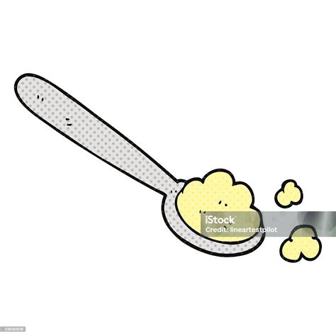 Cartoon Spoonful Stock Illustration Download Image Now Bizarre