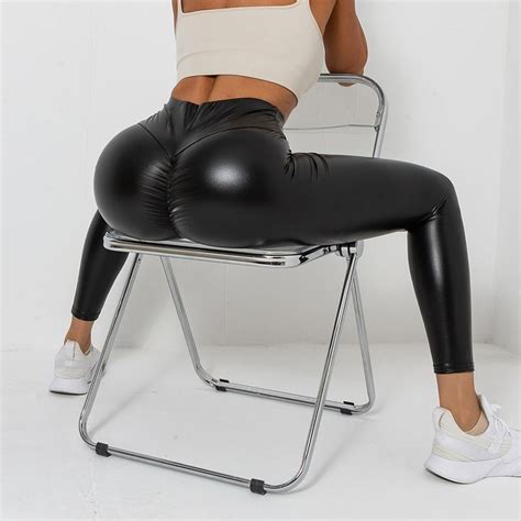 Pin On Leggings Wetlook Shiny Leather Pvc Lycra Latex