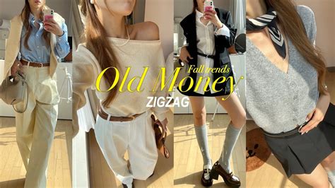 내돈내산 지그재그 저렴이들로 올드머니룩 코디해보기🍁🍂 요청폭주 쇼핑몰 추천까지🤎 Youtube