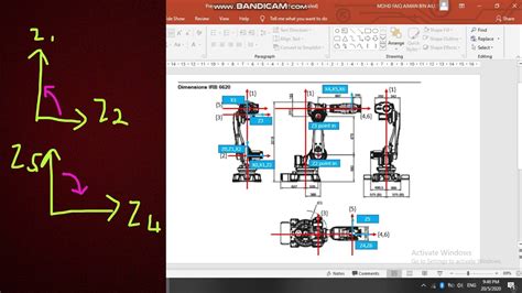 how to find dh parameter and transformation s matrices via matlab youtube
