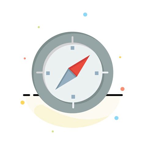 Navigation Direction Compass Gps Abstract Flat Color Icon Template 13495377 Vector Art At Vecteezy