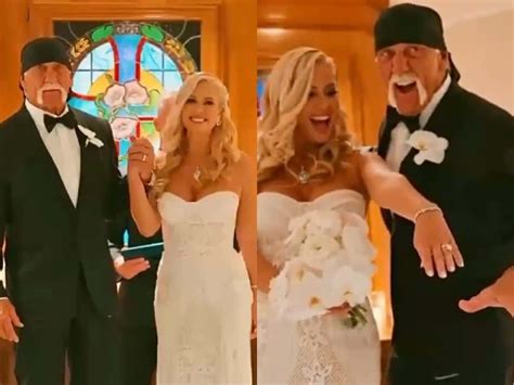 Watch Behind The Scenes Of 70 Year Old Hulk Hogans Third Marriage